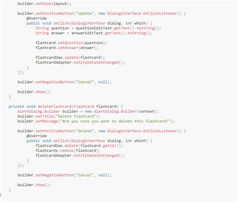 Solved I Would Like To Develop A Flashcard Android Studio Chegg