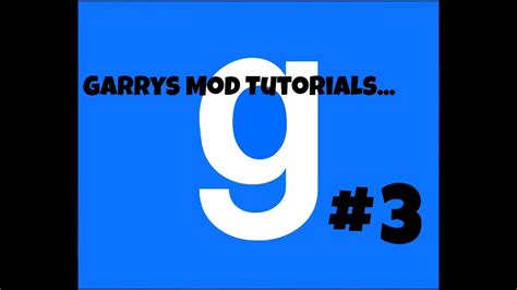 Gmod Tutorial How To Use Tools YouTube
