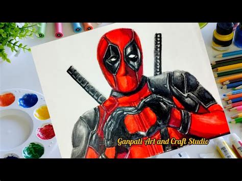 Deadpool Art Wallpaper Colored Deadpool And Wolverine Wallpaper 4k Hd