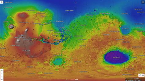 Where Is Mars Map At Tayla Wilkin Blog