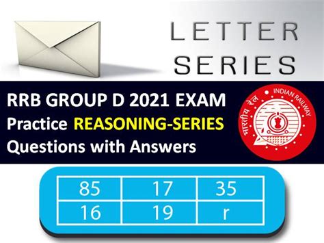 Rrb Group D 2021 Exam Important Series Questions With Answers Practice Reasoning Paper To Score