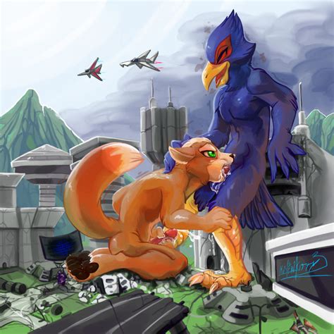 Rule 34 Anthro Avian Building Canine Cum Evilkitty3 Falco Lombardi