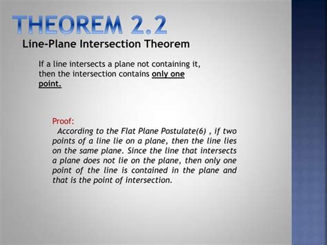 Theorem 2 1 And 2 2 Ppt