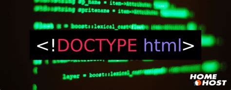 Doctype Html Tudo O Que Você Precisa Saber Homehost
