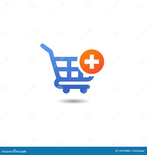 Shopping Cart Add Item Icon Design Add To Cart Icon Design Stock Vector Illustration Of