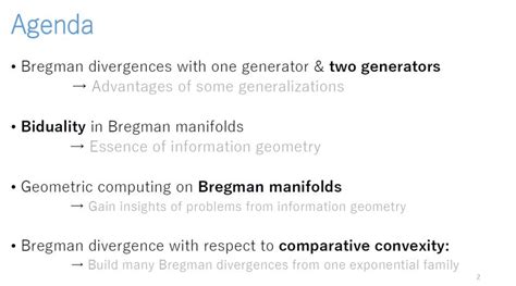frank nielsen on linkedin slides of the talk on some generalizations