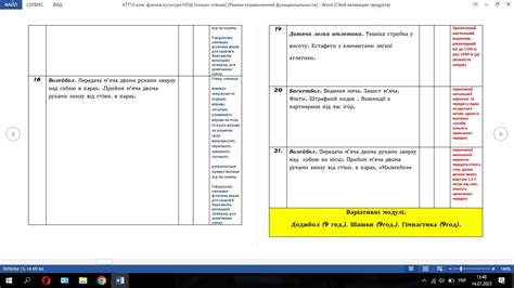 Календарне планування 6 клас НУШ Фізична культура 2023 2024