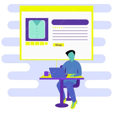 Premium Vector Visual Data Digital Marketing Business Data Data Driven Marketing Flat