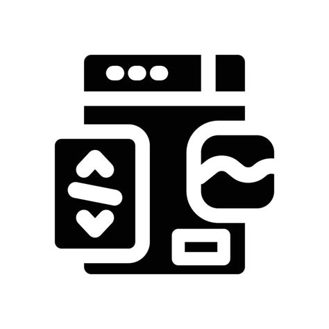 Template Glyph Icon Strong And Solid Icon For Websites And Mobile Apps