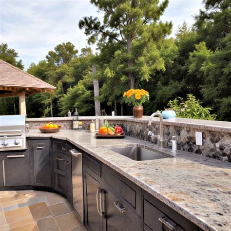Countertop Ideas For Outdoor Kitchen