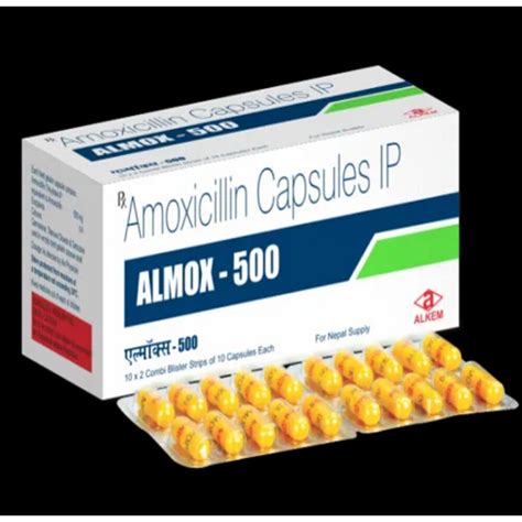 Almox 500 Mg Capsule At Best Price In Mumbai Dhritee Impex