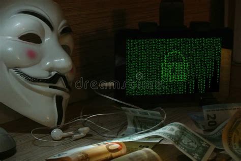 an anonymous hacker tries to crack the operating system`s protection