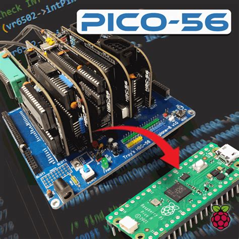 Pico 56 65c02 Tms9918a On A Pi Pico