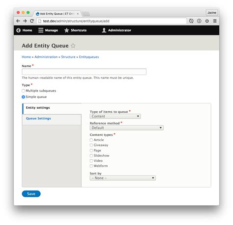 Add Ability To Configure The Selection Settings For The Items