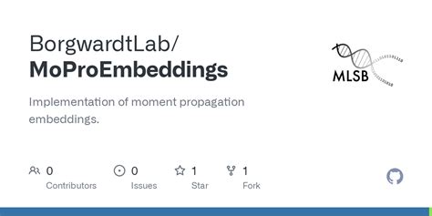 MoProEmbeddings Examples Preprocessing Ipynb At Master BorgwardtLab MoProEmbeddings GitHub