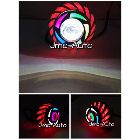 Jual Lampu LED Projie Mini Kipas Eye Red Running 2 5 Inch Lampu Tembak Sorot LED Projie MINI