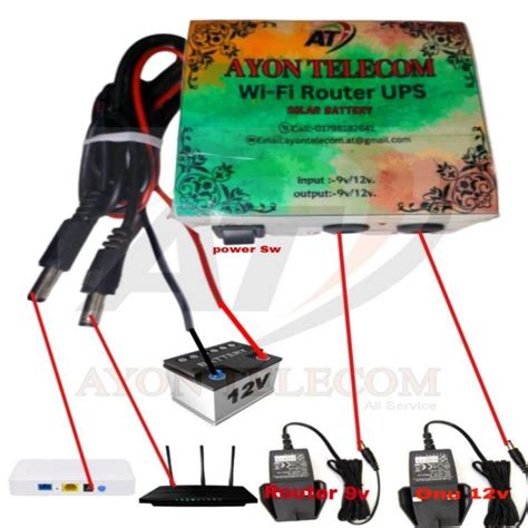 Mini UPS For Wi Fi Router Onu Daraz Com Bd