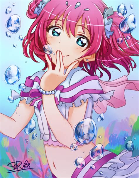 Safebooru 1girl Air Bubble Artist Request Commentary Request Koi Ni