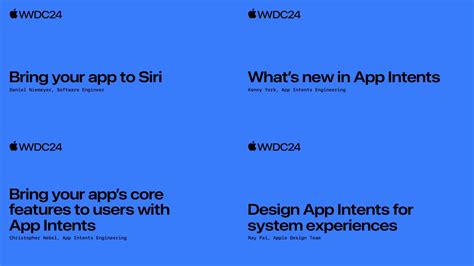 roundup of app intents developer sessions from wwdc 24 matthew cassinelli