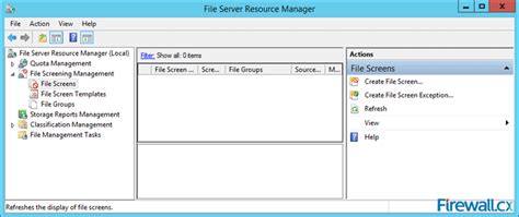 Windows Server 2012 File Server Resources Manager Fsrm Installation And Configuration Block