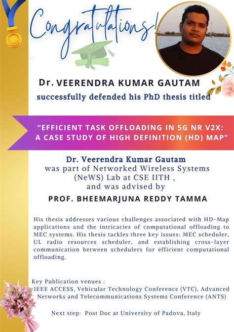 Department Of Cse Iit Hyderabad On Linkedin Phd Research