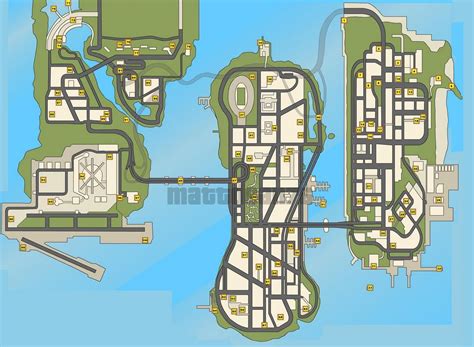 Vice City 3d Map