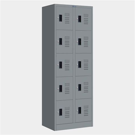 ตู้ล็อคเกอร์แถวคู่ 10 ประตู รุ่น Mlk D55 Iconicfurniture