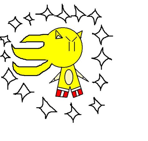 Super Sonic Chibi By Supersonicstar1998 On Deviantart