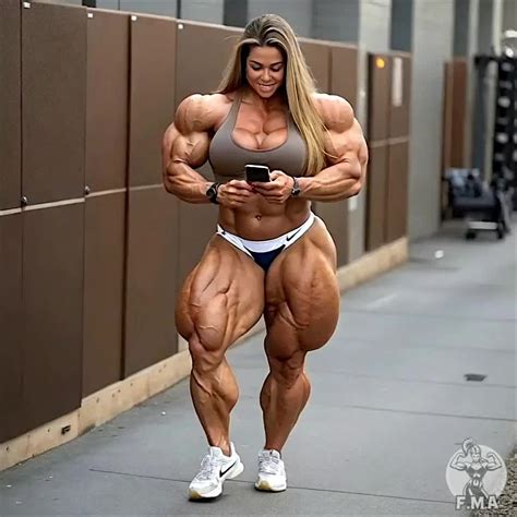 Female Muscle Art Femalemuscleart Tiktok