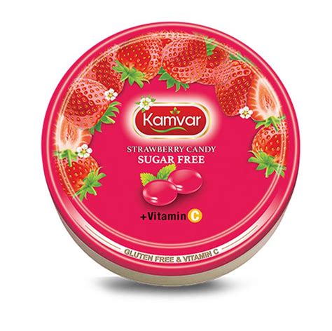 خرید و قیمت آبنبات رویال توت فرنگی کامور 150 گرمی آرتینار