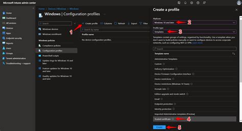 Windows Intune Configuring Absolute Secure Access For Use With