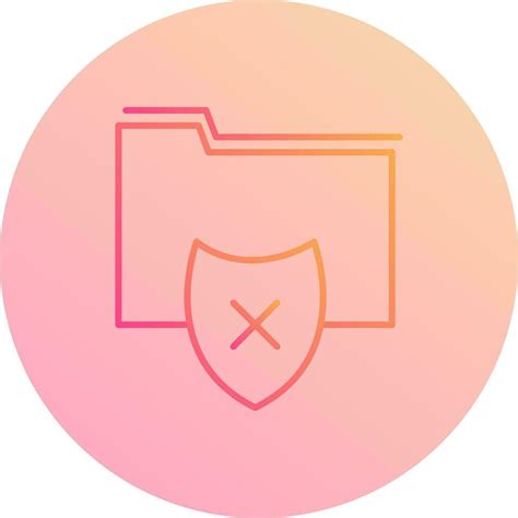 Vulnerable Folder Vector Icon 25015140 Vector Art At Vecteezy