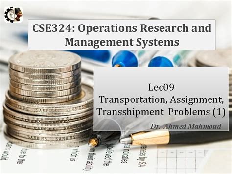 cse 324 operations research and management systems lec
