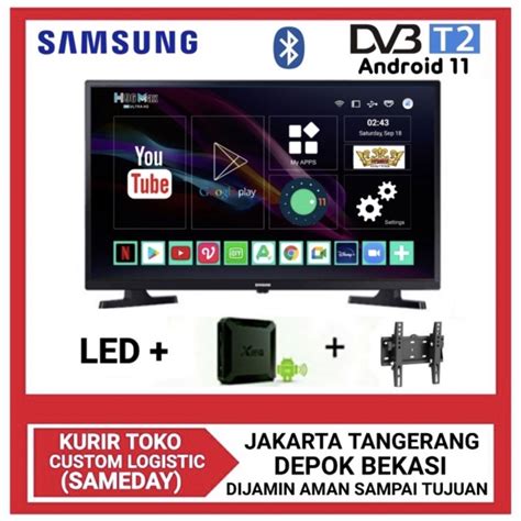 Jual Tv Led 32 Samsung Android 12 Box Smart Tv Ram2gb Rom 16 Android 10