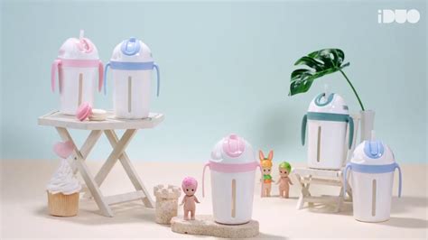 하나의 컵에 두가지 음료를 아이듀오 빨대컵 Youtube