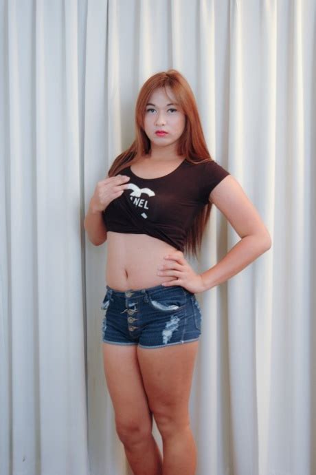 Sexy Tranny With Tiny Tits Pur Undresses And Takes A Boner From Behind