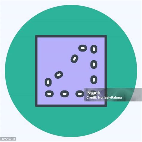 아이콘 스티칭 라인 재단사 기호에 적합합니다 컬러 메이트 스타일 편집 가능한 간단한 디자인 디자인 템플릿 벡터 간단한 기호 그림