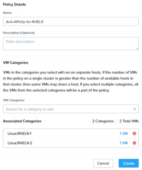 [nutanix]prism Centralからvm Vm Anti Affinity Policesを試してみた