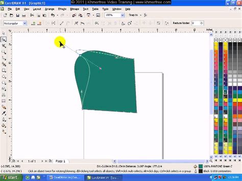 CorelDraw Tutorial How To Use Shape Tool YouTube YouTube