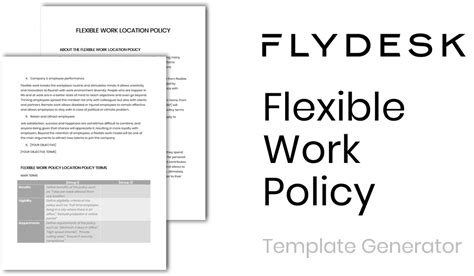 Generate A Custom Flexible Work Policy Template For Your Organization
