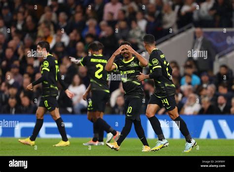 Marcus Edwards Of Sporting Cp Celebrates After Scoring A Goal To Make