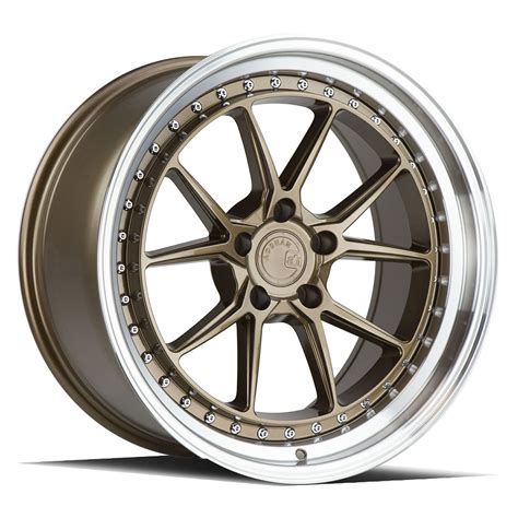 Aodhan Ds08 18x95 30mm Bronze With Machined Lip Tfs Wheels