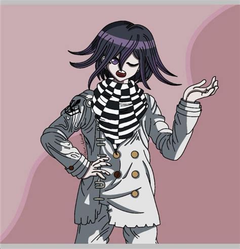 Kokichi Doing An Akane Sprite Art By Me Danganronpa