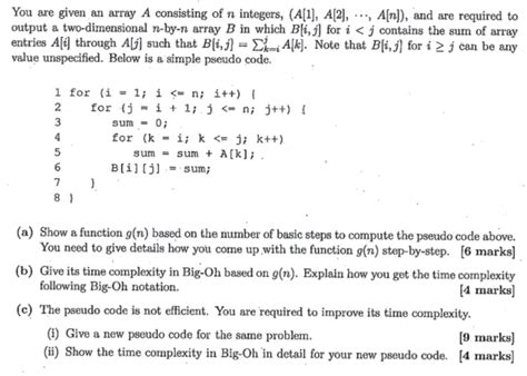 You Are Given An Array A Consisting Of N Integers