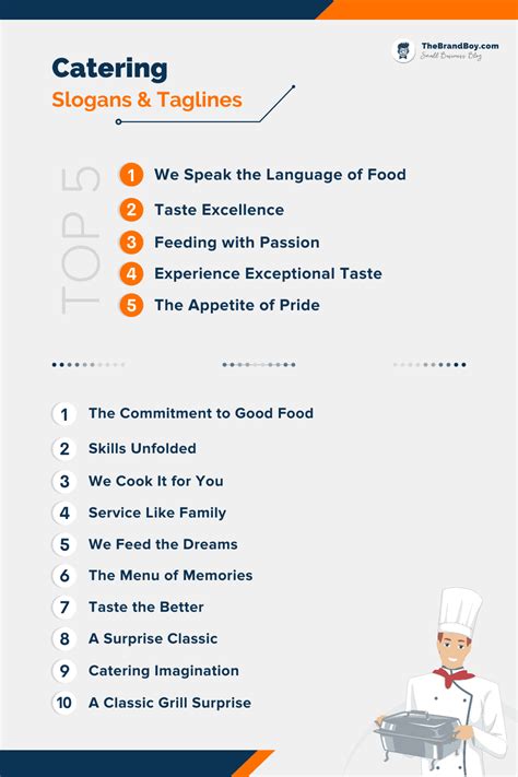 402 Catering Slogans And Taglines Business Slogans Slogan Business Inspiration Quotes