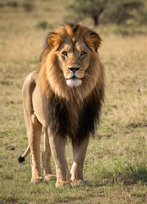 Majestic Lion In The Wild Lion Pictures Lion Photography Lions Photos
