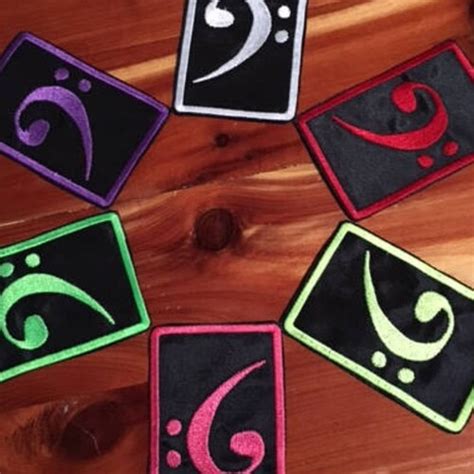 Bass Clef Patch Music Patch Hook Only Patch Sew On 3x2 Etsy