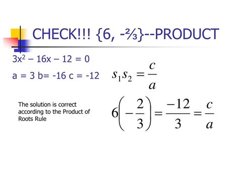 PPT Sum And Product Of Roots PowerPoint Presentation Free Download ID