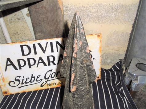 Whaling Grenade Harpoon Tip Bonds Nautical