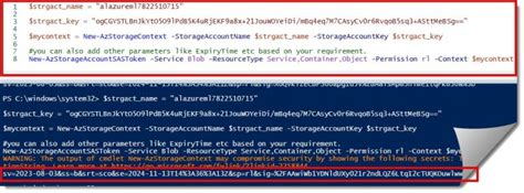 How To Generate Sas Token For Azure Storage Azure Lessons